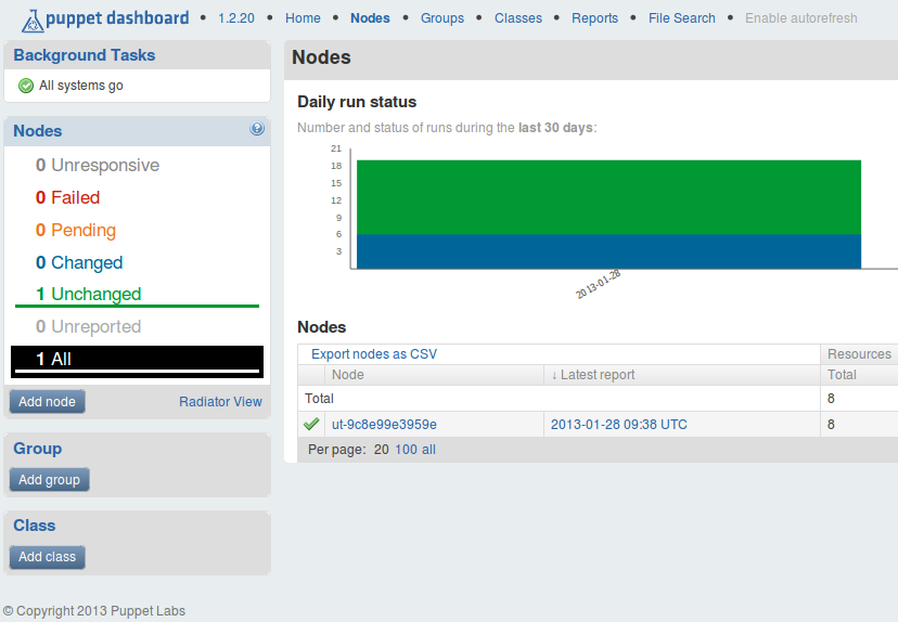 Puppet-dashboard Installation – Jackie Chen's IT Workshop