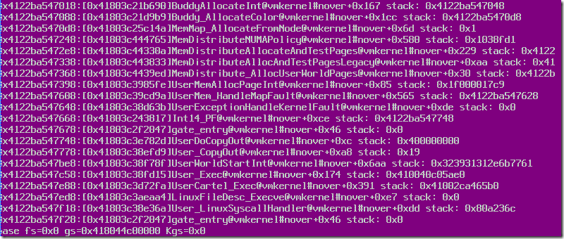 ESXi Purple Screen Message Interpretation – Jackie Chen's IT Workshop