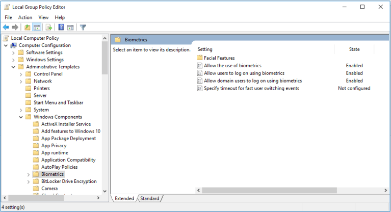 Enable Fingerprint login on Windows 10 – Jackie Chen's IT Workshop