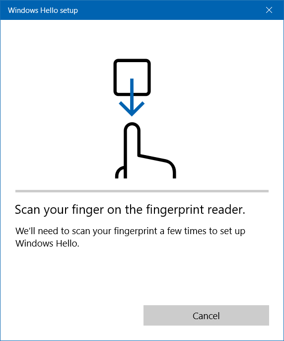 Enable Fingerprint login on Windows 10 – Jackie Chen's IT Workshop